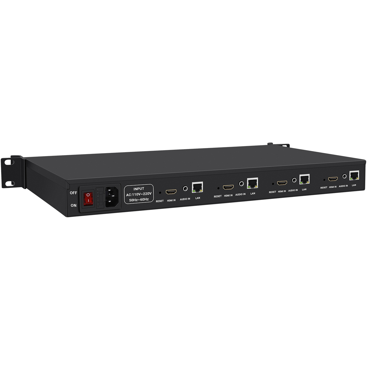 1U Rack 4 Channels HDMI Video Streaming Encoder - URayTech