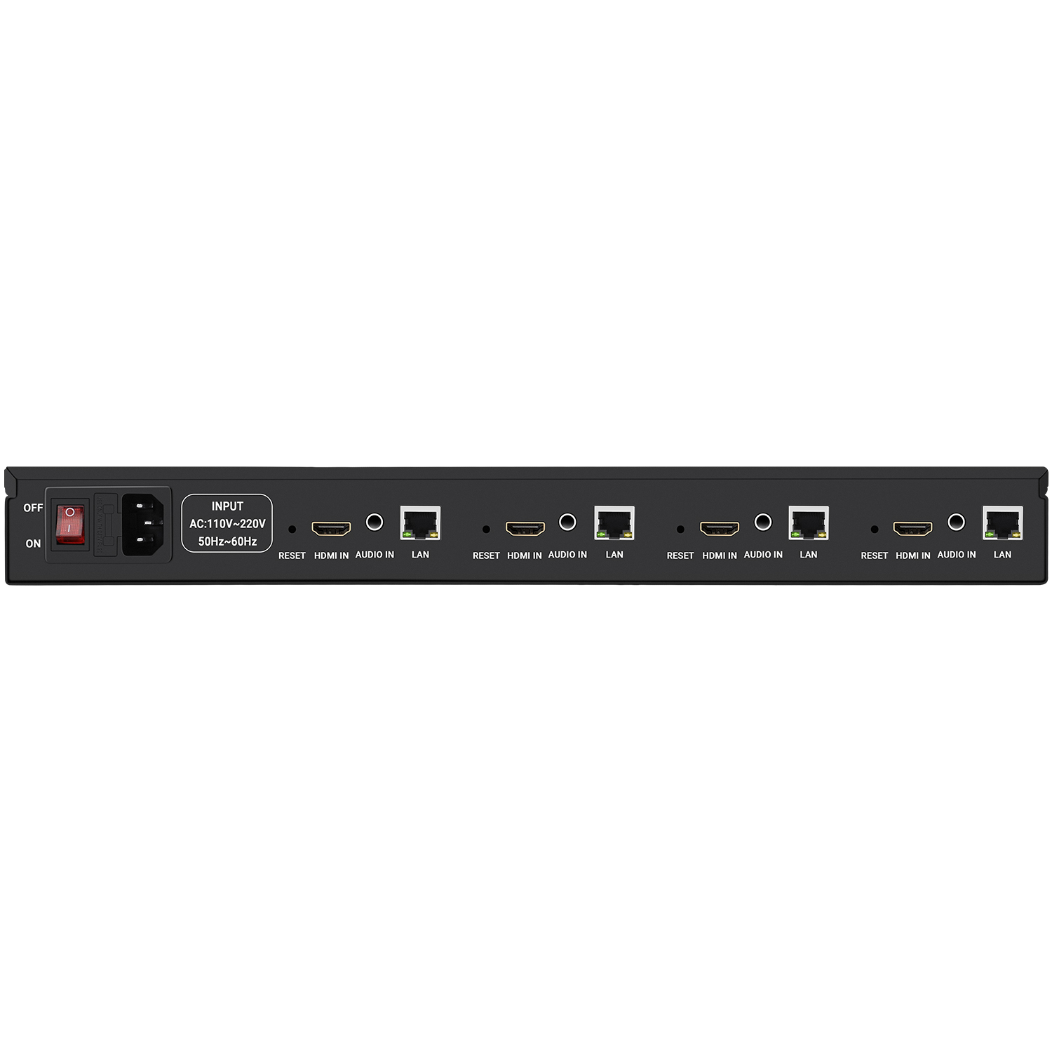 1U Rack 4 Channels HDMI Video Streaming Encoder - URayTech