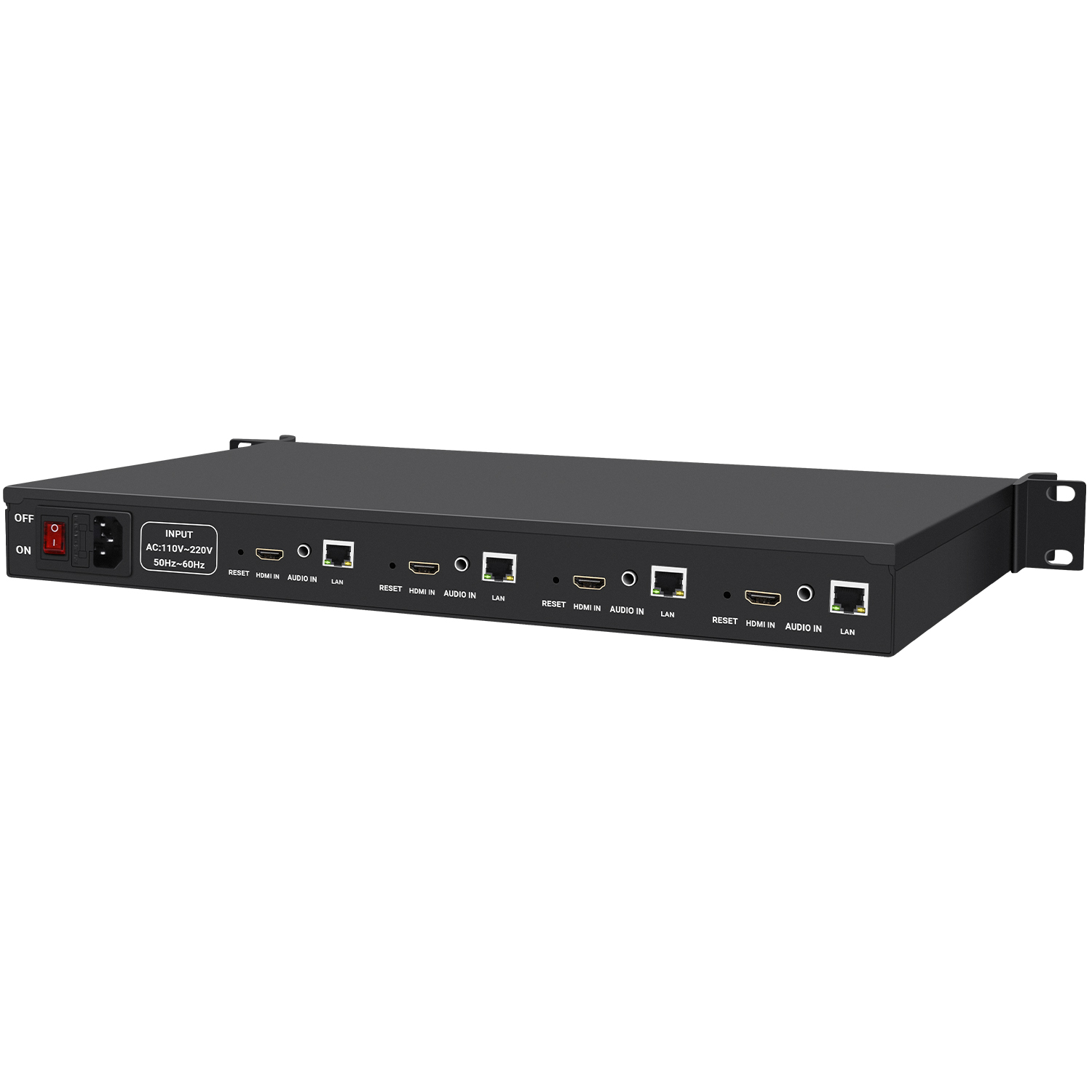 1U Rack 4 Channels HDMI Video Streaming Encoder - URayTech