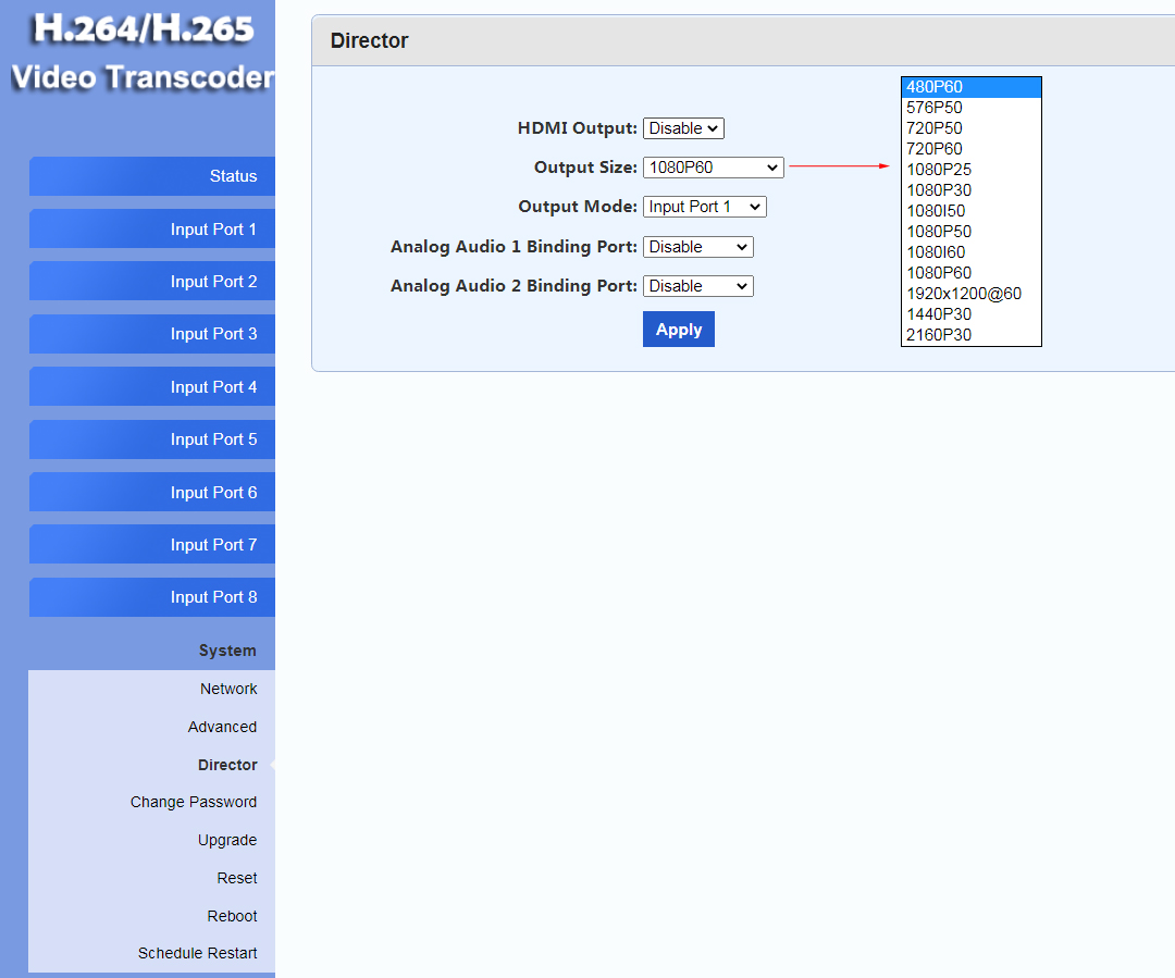 4K 8 Channels Video Streaming Transcoder Decoder - URayTech