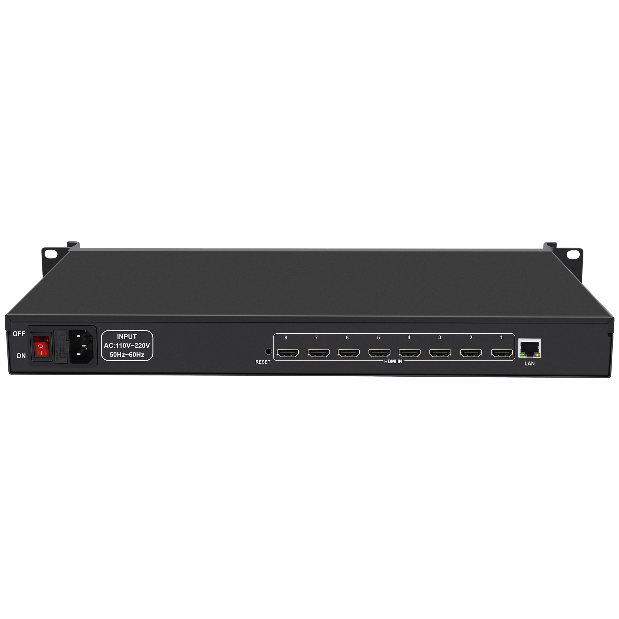 1U Rack 8 Channels HDMI Video Streaming Encoder - URayTech